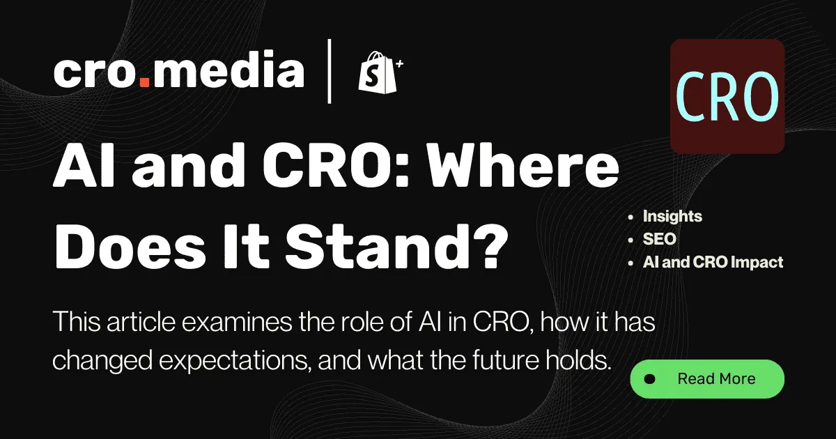 AI and CRO: Where Does It Stand?