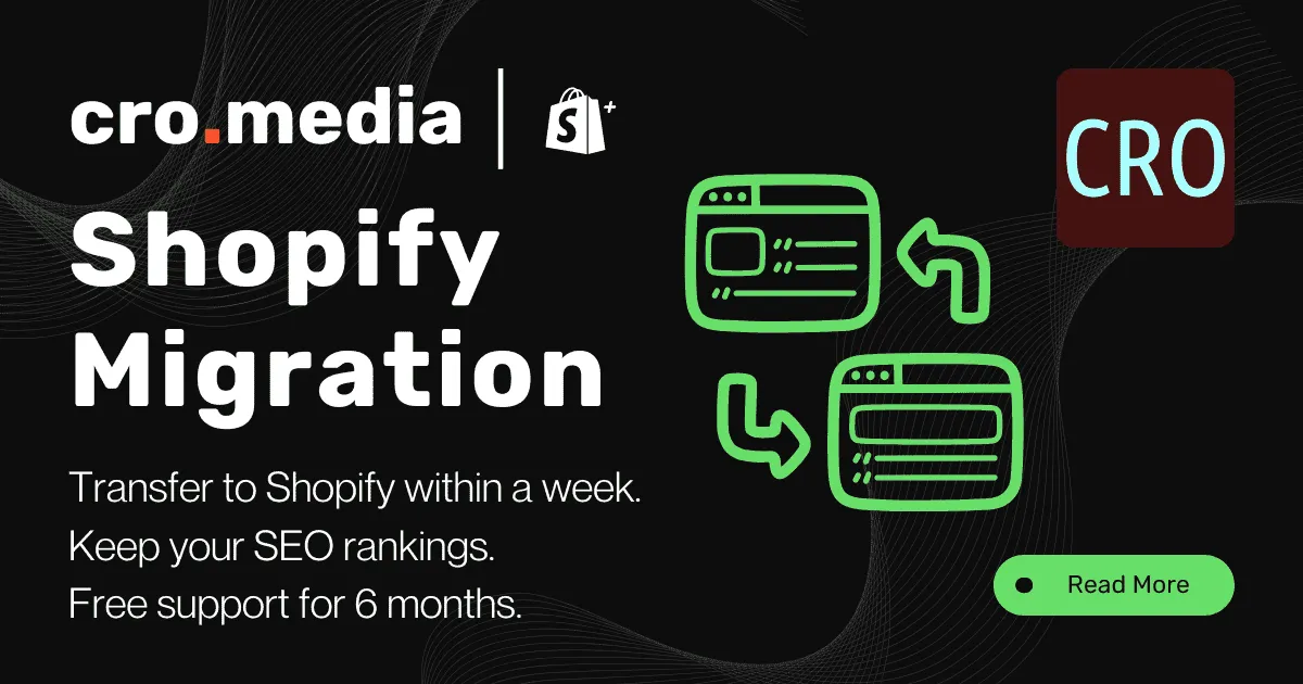 Shopify Migration Services Agency | CRO Media