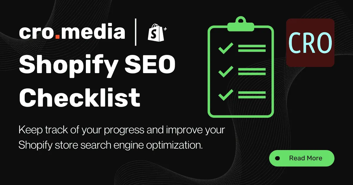 Essential Shopify SEO Checklist For Google Visibility